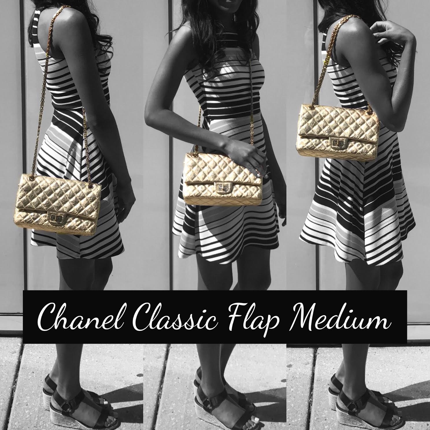 Chanel Classic Flap Size Comparison - PurseBop
