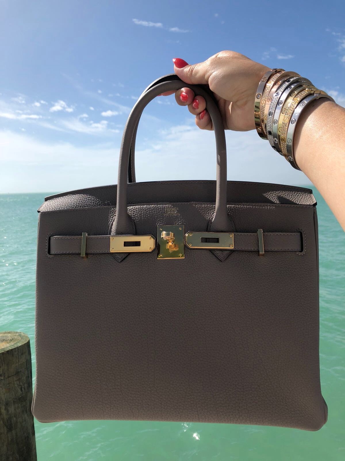 Upcloseandstylish and Her Perfect Neutral Birkin - PurseBop