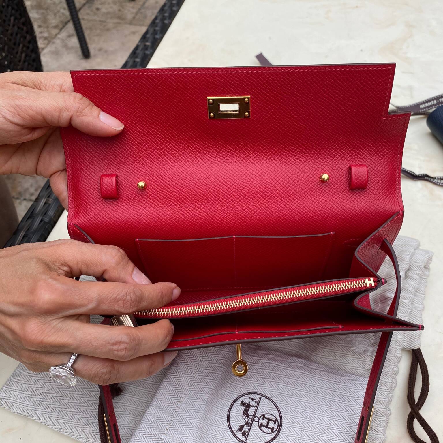 Close Up Interview With The New Hermès Kelly To Go Wallet Pursebop