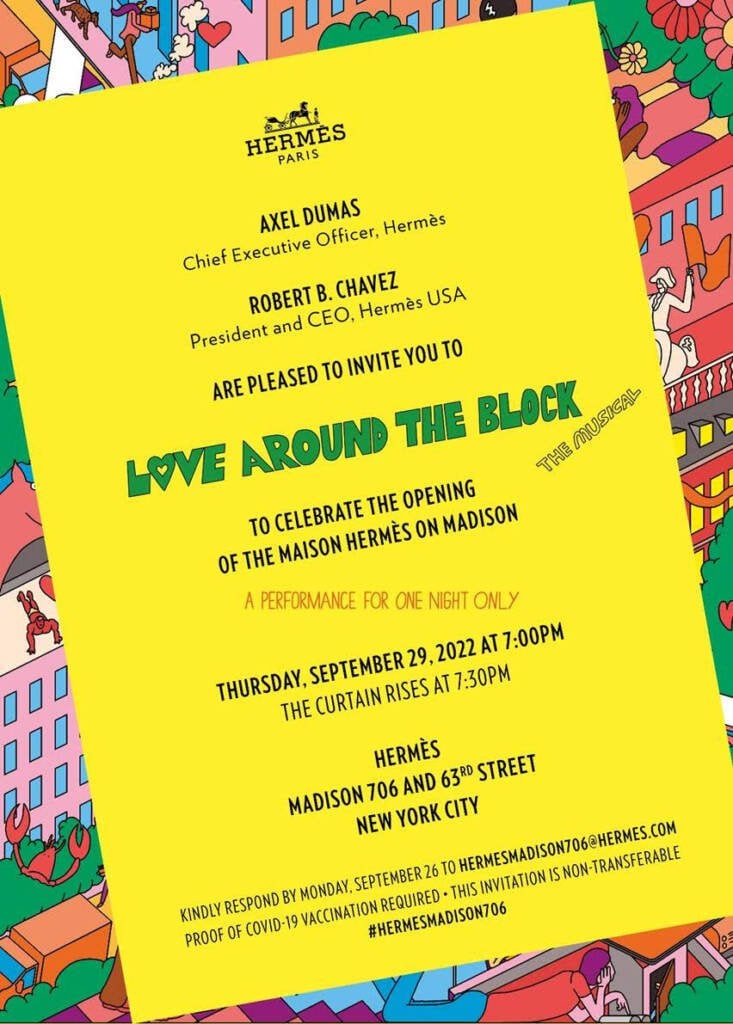 The Epic Hermès Flagship Opening Party and Reveal - PurseBop