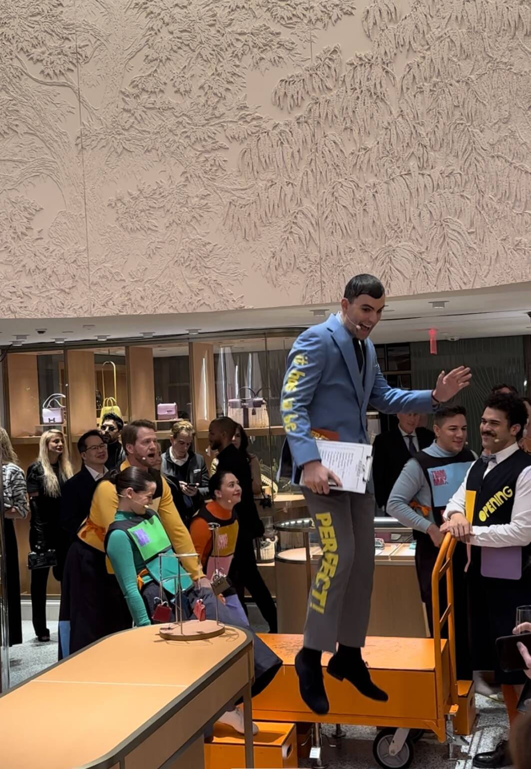 The Epic Hermès Flagship Opening Party and Reveal - PurseBop