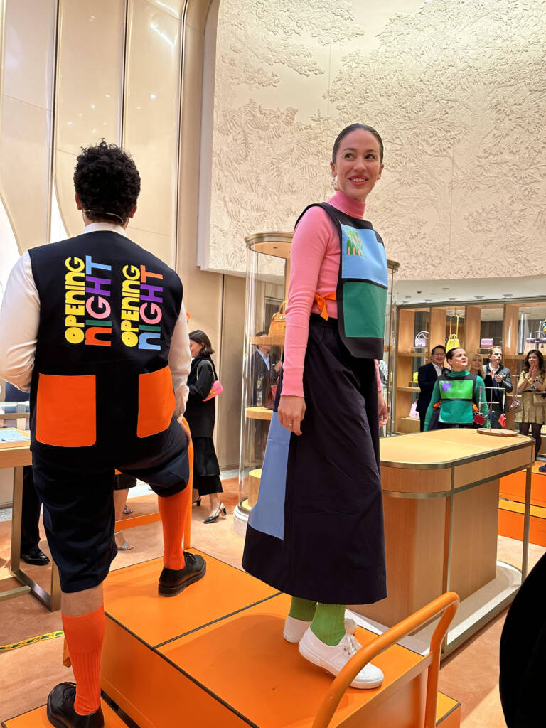 The Epic Hermès Flagship Opening Party and Reveal - PurseBop