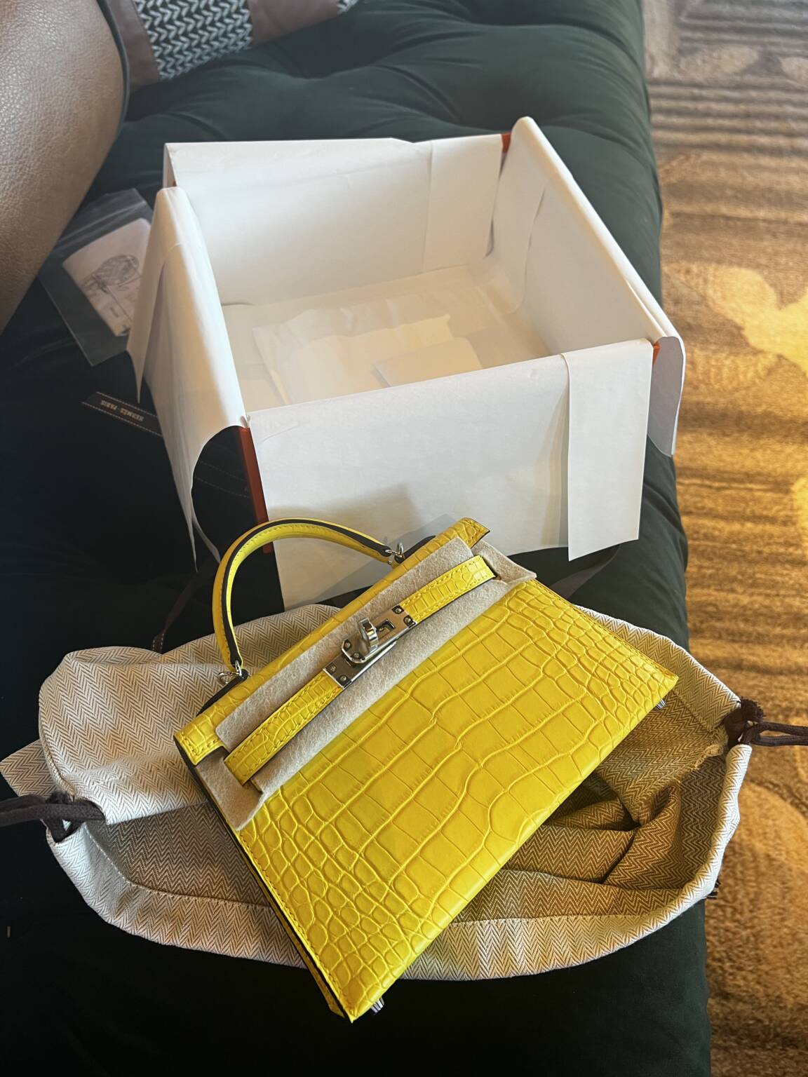 Part II: Hermès Reveal: My First Exotic Mini Kelly - PurseBop