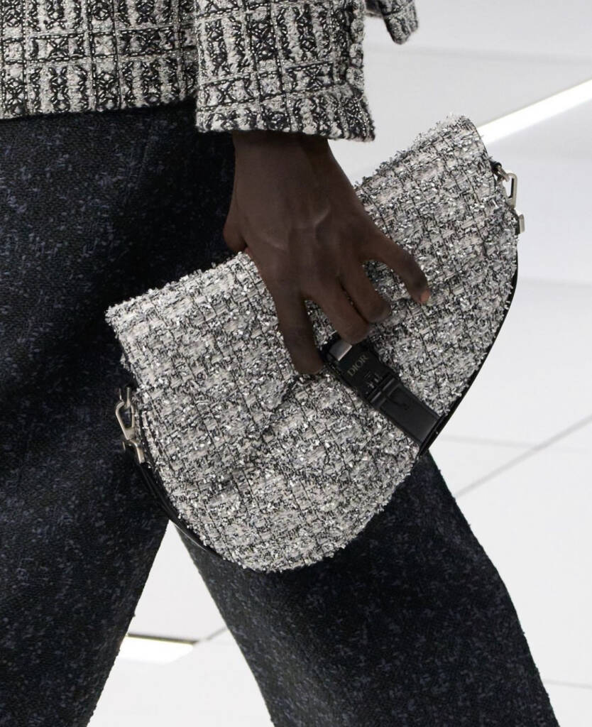 Dior Men's 2024 Spring Summer Bags: Timeless Tweed and Classic Cannage ...