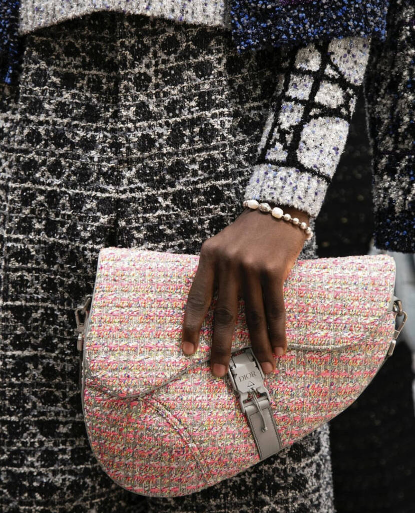 Dior Men's 2024 Spring Summer Bags: Timeless Tweed and Classic Cannage ...