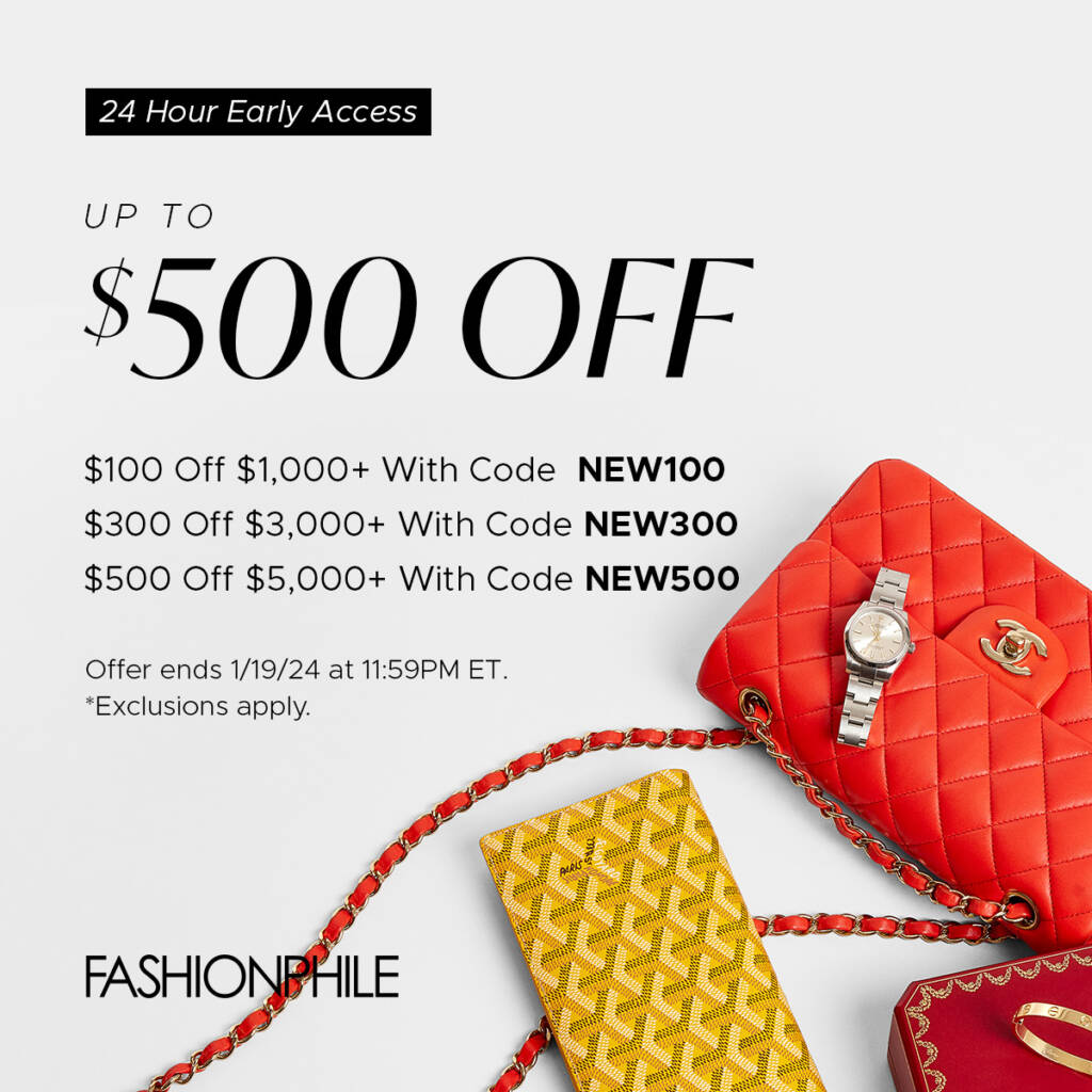Fashionphile 24 Hour Early Acess Sale