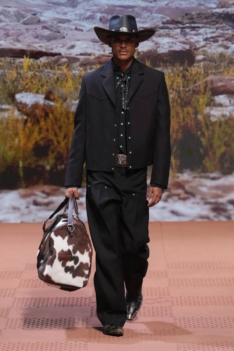 Pharrell Presents LV Men's F/W 2024 Bags With Cowboy Cool