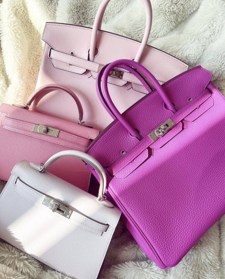 Curating a Hermès Collection in the Best Shades of Pink - PurseBop